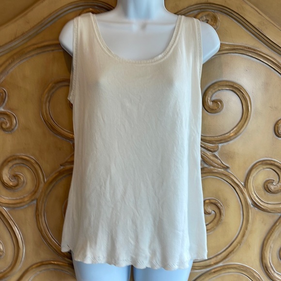Peruvian Connection | Tops | Peruvian Connection Ivory Knit Tank | Poshmark